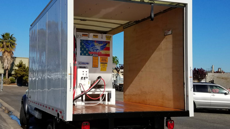 Hurricane Custom Truck | Spray Force | Superior Drywall Texture Machine